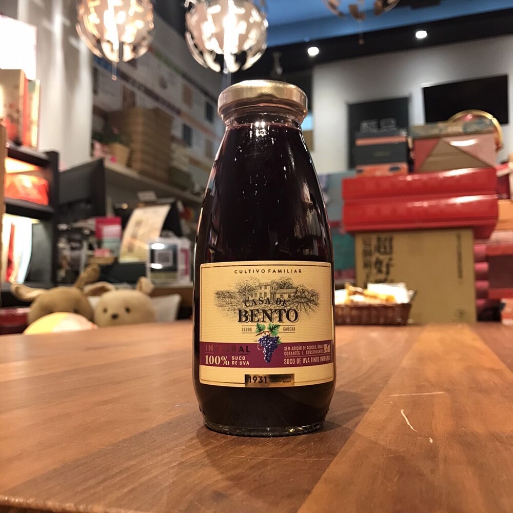 [JENPIN饌] CASA DE BENTO 100% 紅葡萄汁295ml － 松果購物