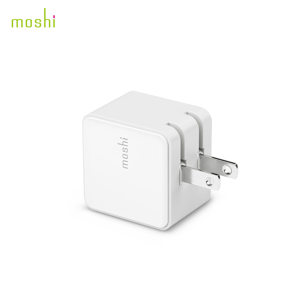 moshi Qubit 迷你USB-C充電器(PD快充18W)-白 － 松果購物