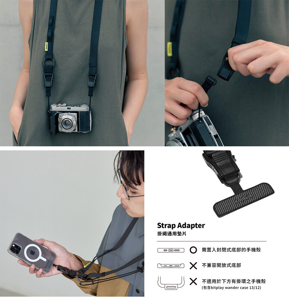bitplay Multi-Use Adventure Strap 多工機能背帶 － 松果購物