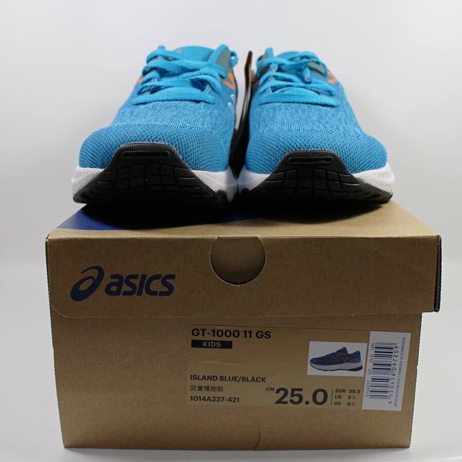 (E1)ASICS 亞瑟士 大童鞋GT-1000 11足弓支撐型慢跑鞋 1014A237-421 － 松果購物