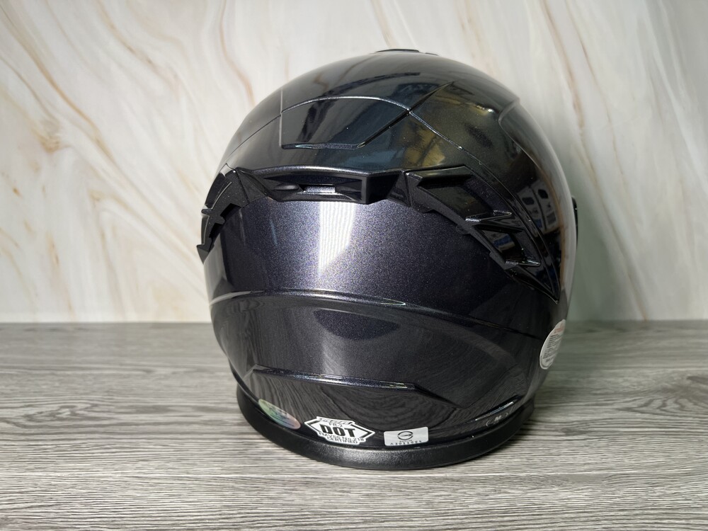 【JAP騎士精品】M2R FR-2 安全帽 FR2 紀念版 素色 閃銀灰 內藏墨鏡 半罩安全帽 － 松果購物