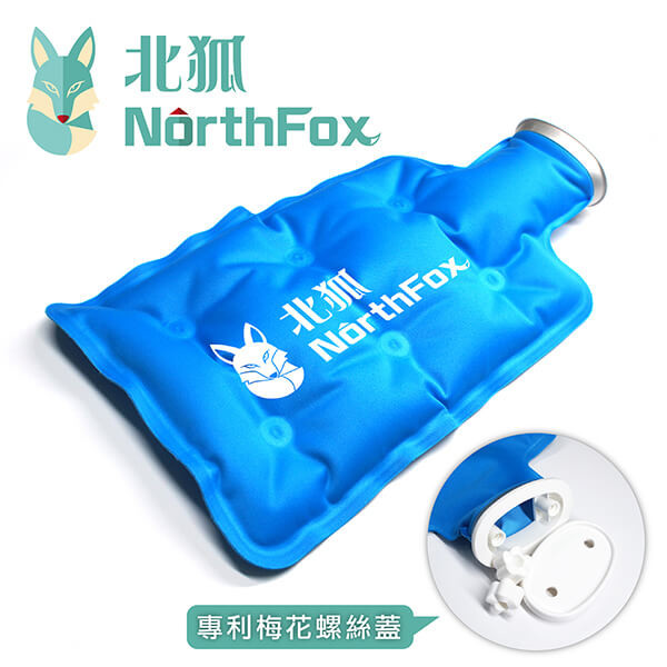 【NorthFox北狐】冰溫敷袋 冷熱水袋 水龜 親膚環保 2100ml － 松果購物
