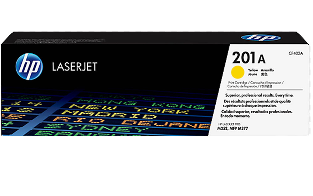 CF402A HP原廠黃色碳粉匣 (201A) 適用 M252dw/M277dw － 松果購物