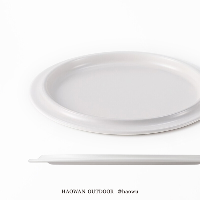 【好玩旅物】30cm_日本製露營居家兩用琺瑯瓷餐盤 碗盤子 琺瑯烤盤 搪瓷盤 露營盤 西餐盤｜N03 － 松果購物