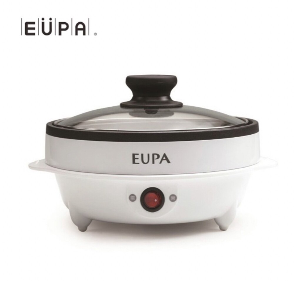 【免運】優柏 EUPA 2162 多功能美食鍋,煎.煮.炒.炸.蒸 一機多料理TSK-U2162 － 松果購物
