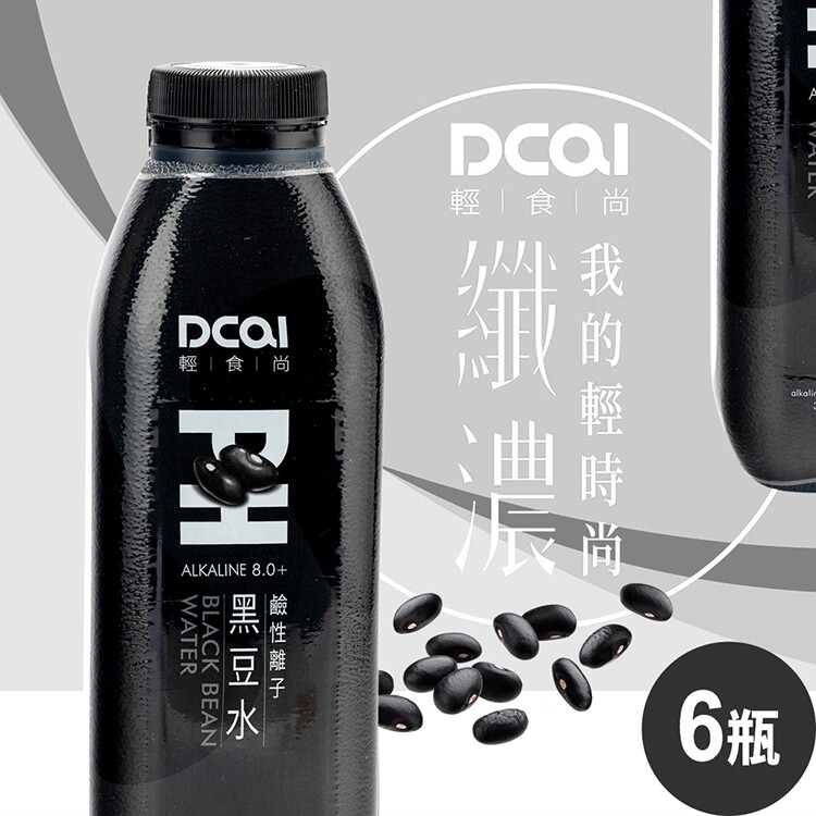 DCAI輕時尚 鹼性離子黑豆水960ml(6瓶/箱) － 松果購物