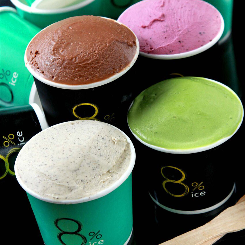 【8%ice】義式冰淇淋(120g) － 松果購物