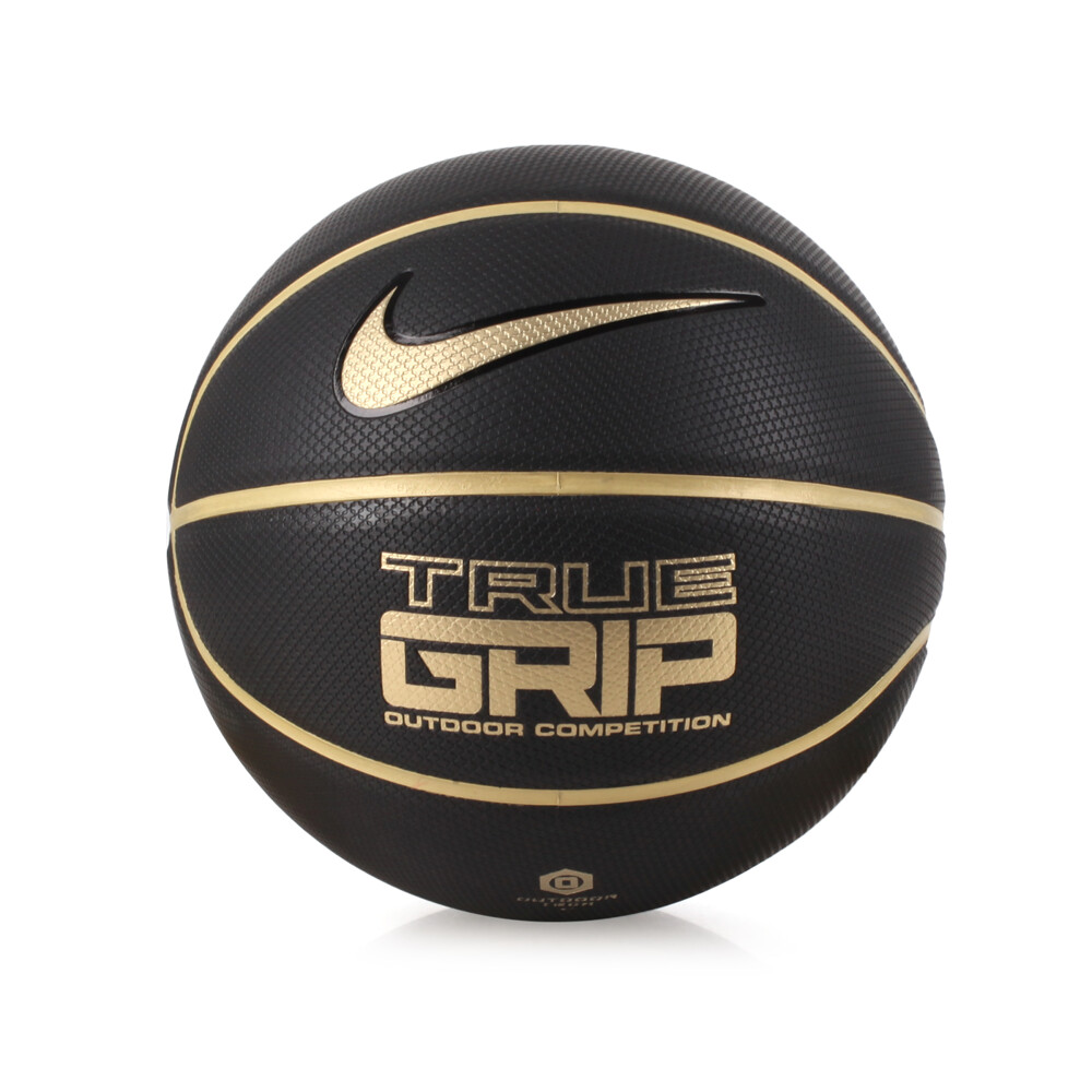NIKE TRUE GRIP OT 8P 7號籃球-7號球 室內外 黑金 － 松果購物