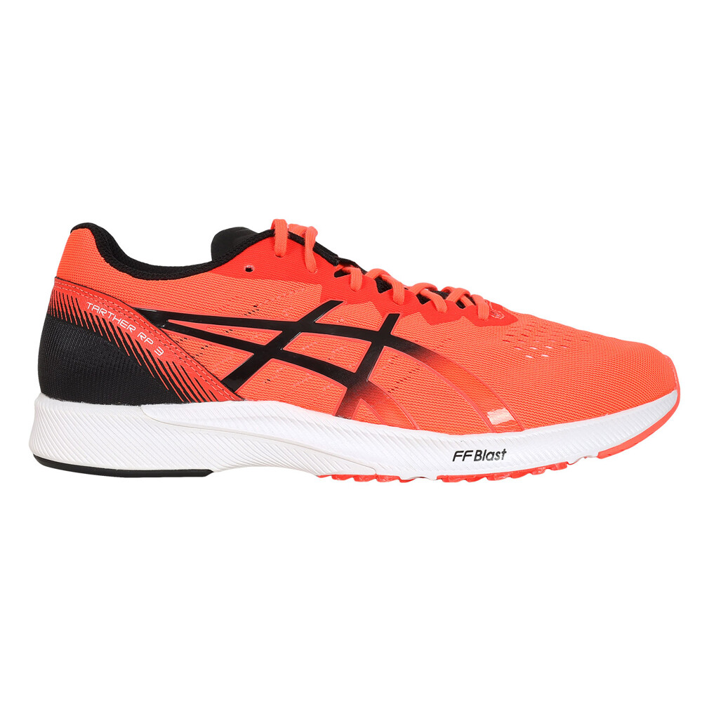 ASICS TARTHER RP 3 男路跑鞋-2E-慢跑 訓練 寬楦 螢光橘黑 － 松果購物