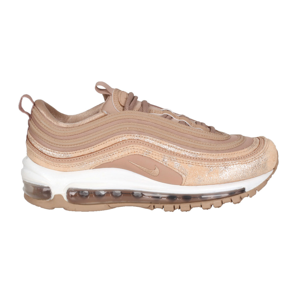 NIKE AIR MAX 97 女慢跑鞋-氣墊 休閒 反光 深奶茶金 － 松果購物