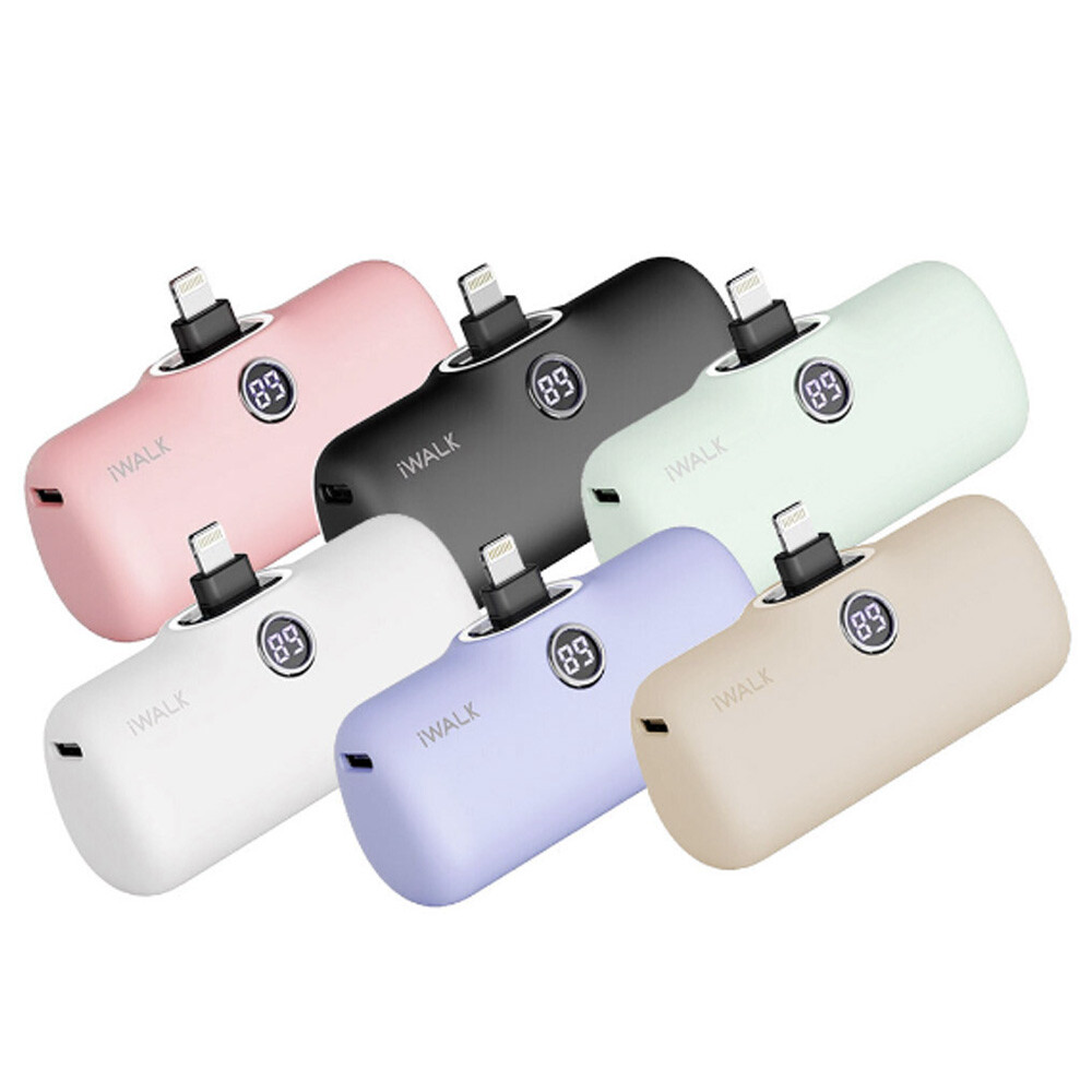 【iWALK】新一代PRO版4800mAh快充行動電源lightning(IPHONE蘋果專用頭) － 松果購物