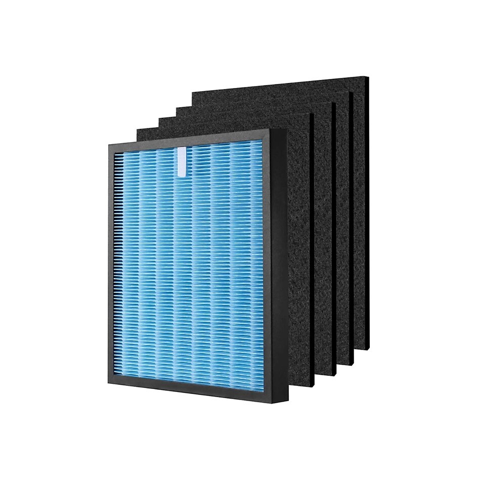 抗菌抗敏 適用3M FA-M12 M12-F 空氣清淨機 HEPA 替換濾網 加送4片活性碳濾網 － 松果購物