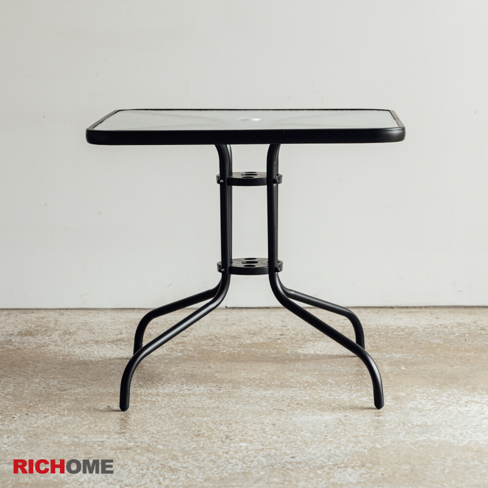 【RICHOME】TUMAZ-庭園玻璃大方桌 － 松果購物